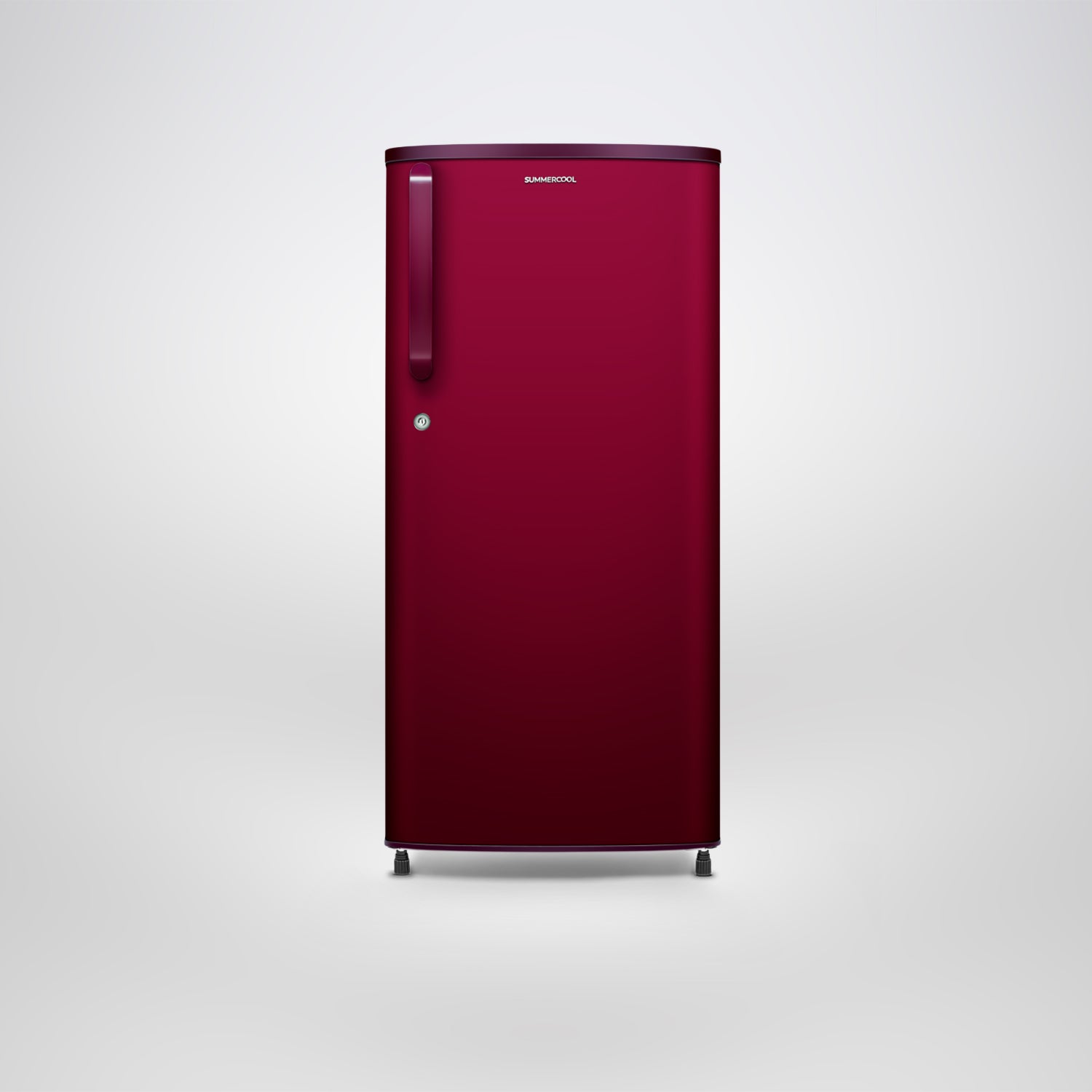 Summercool Poland Maroon 190 Ltr Single Door Fridge | 10Yr